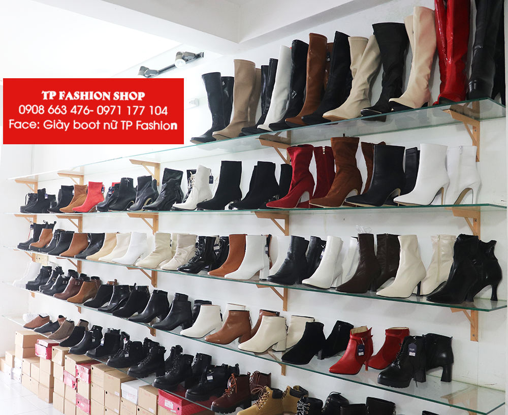 GIày boot nữ TP Fashion ưu đãi khủng 20/10, mua 1 tặng 1 cho tất cả sản ...