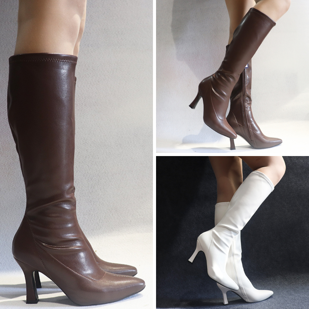 Những mẫu giày boot nữ đế cao đáng săn đón nhất mùa thu đông 2023